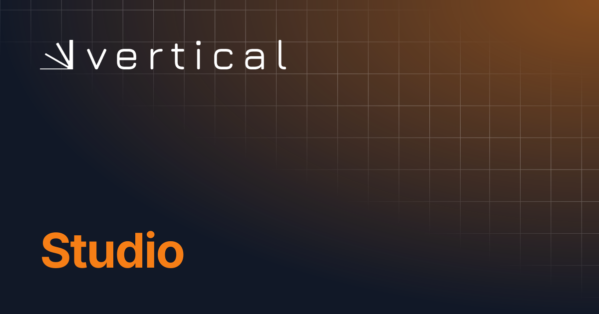 Studio | Vertical Docs